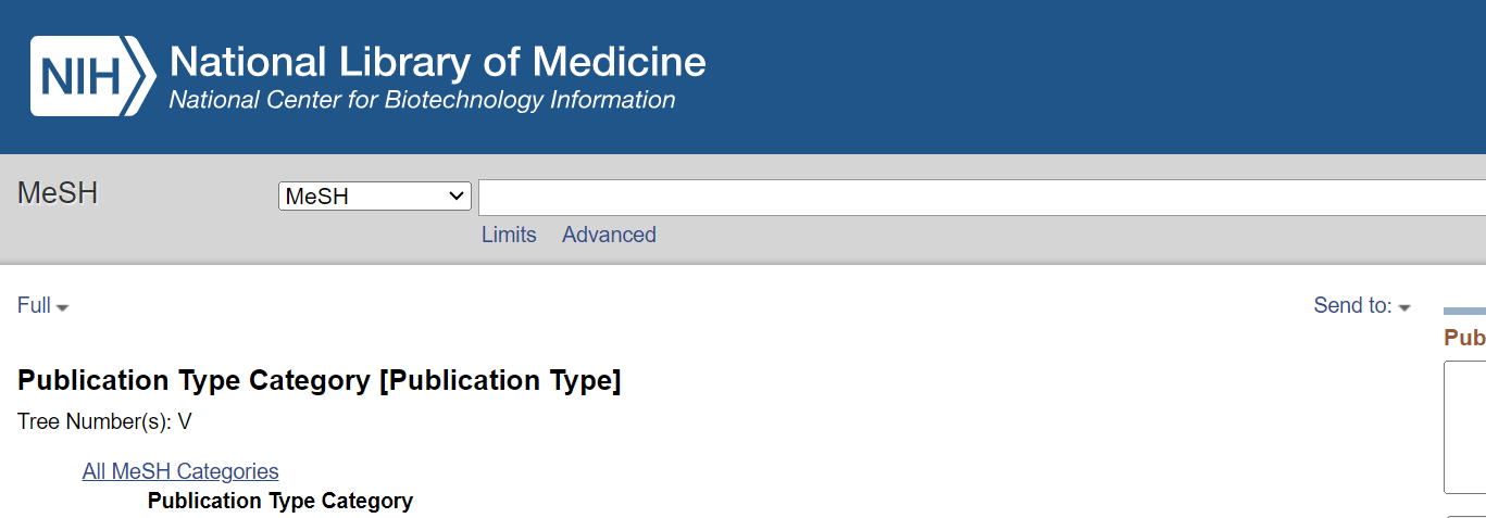 Pubmed Filters that are MeSH | MSK Library Blog